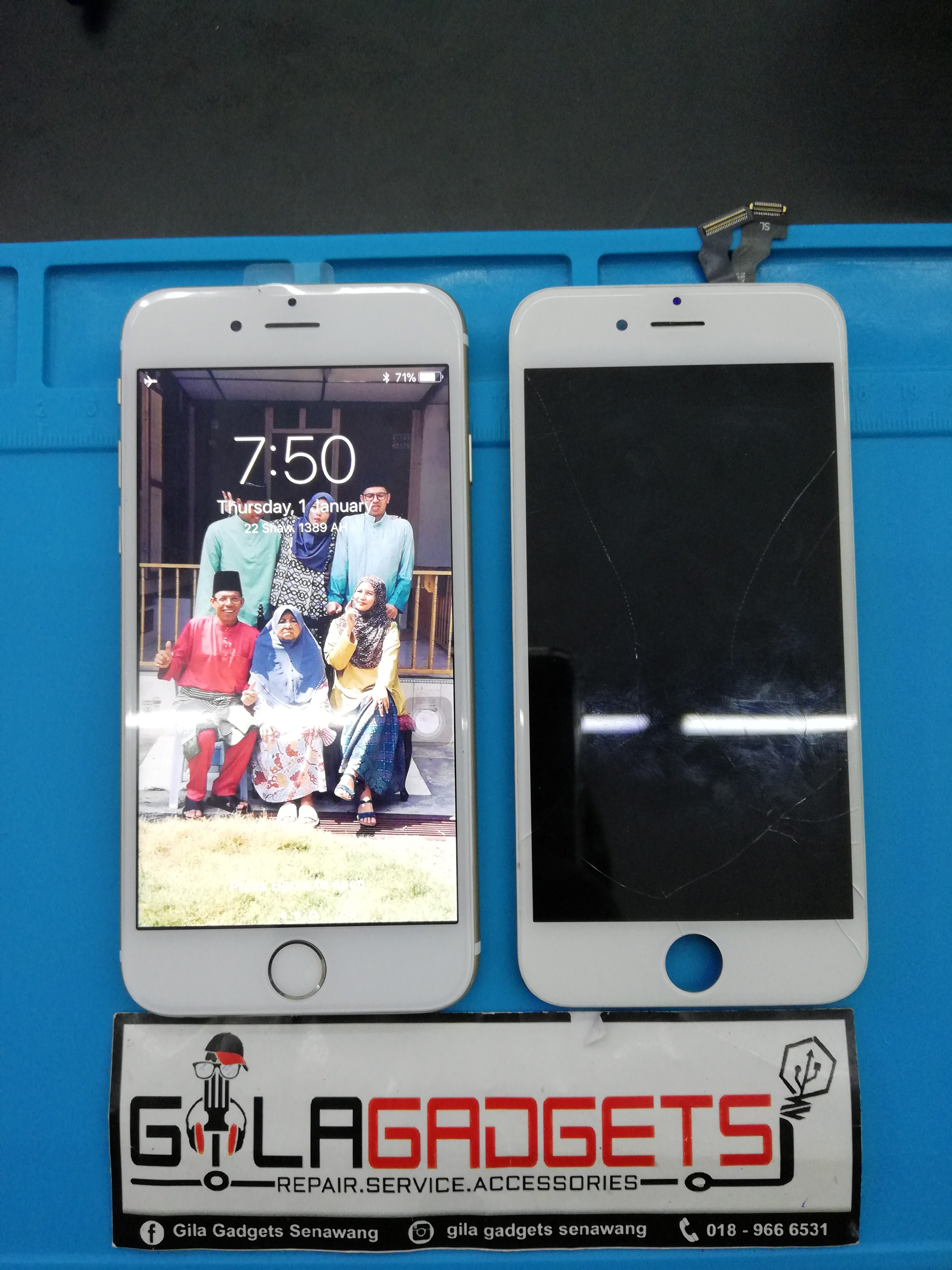 Repair LCD iPhone 6 Pecah | Gila Gadgets