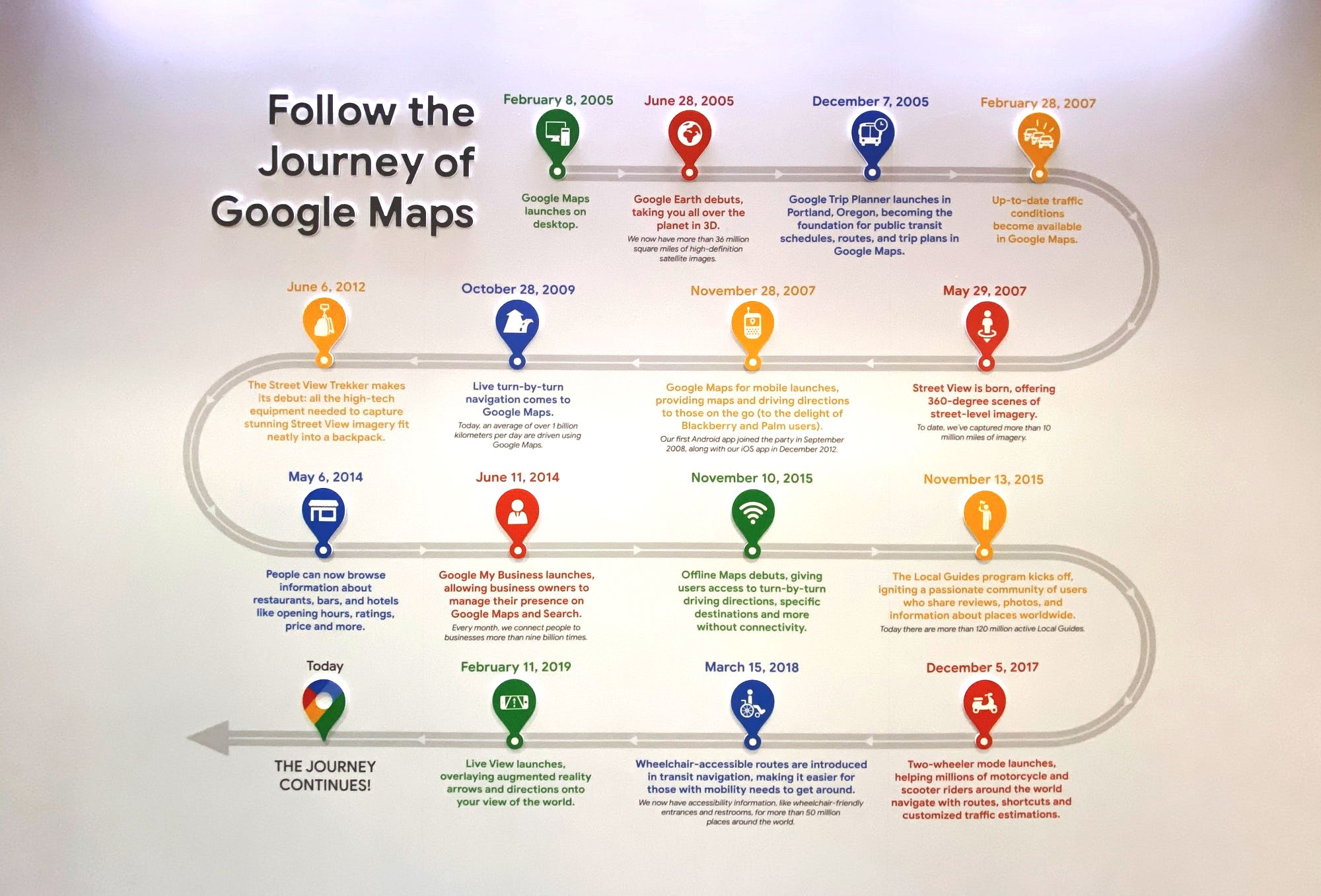 GOOGLE MAPS MENYAMBUT ULANG TAHUN YANG KE-15